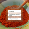 Spice Quiz: Test your knowledge of Spices - My Plant Base Plate