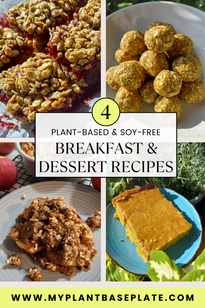 4 Plant-Based and Soy-Free Breakfast & Dessert Recipes - My Plant Base ...